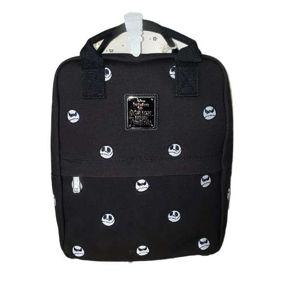 Loungefly | Bags | Loungefly X Nbc Jack Skellington Canvas Backpack ...